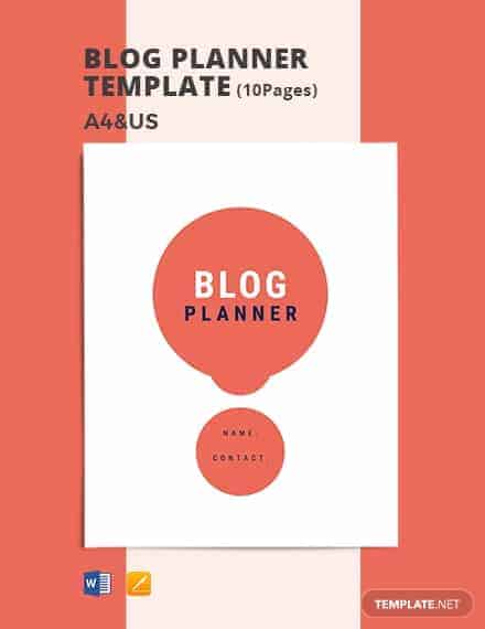 FREE Printable 2020 Blog Planner Includes 208+ Catchy Headline Template ...
