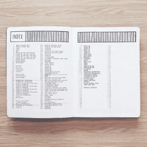 25 Bullet Journal Key & Index Ideas For 2021 - Angela Giles