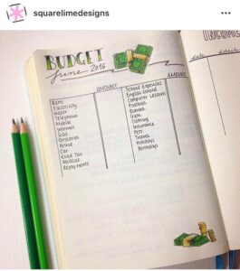 17 Best Bullet Journal Budget Trackers to Monitor Your Expenses ...
