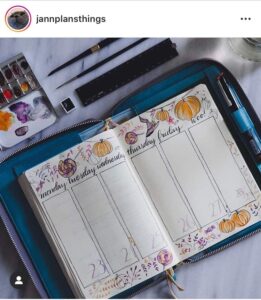 18 Spooky Halloween Bullet Journal Spreads - Angela Giles