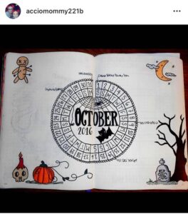 18 Spooky Halloween Bullet Journal Spreads - Angela Giles