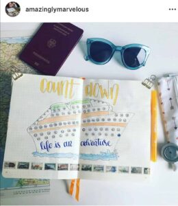 20 Travel Bullet Journal Spreads That Will Inspire You To See The World ...