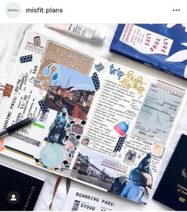 20 Travel Bullet Journal Spreads That Will Inspire You To See The World ...