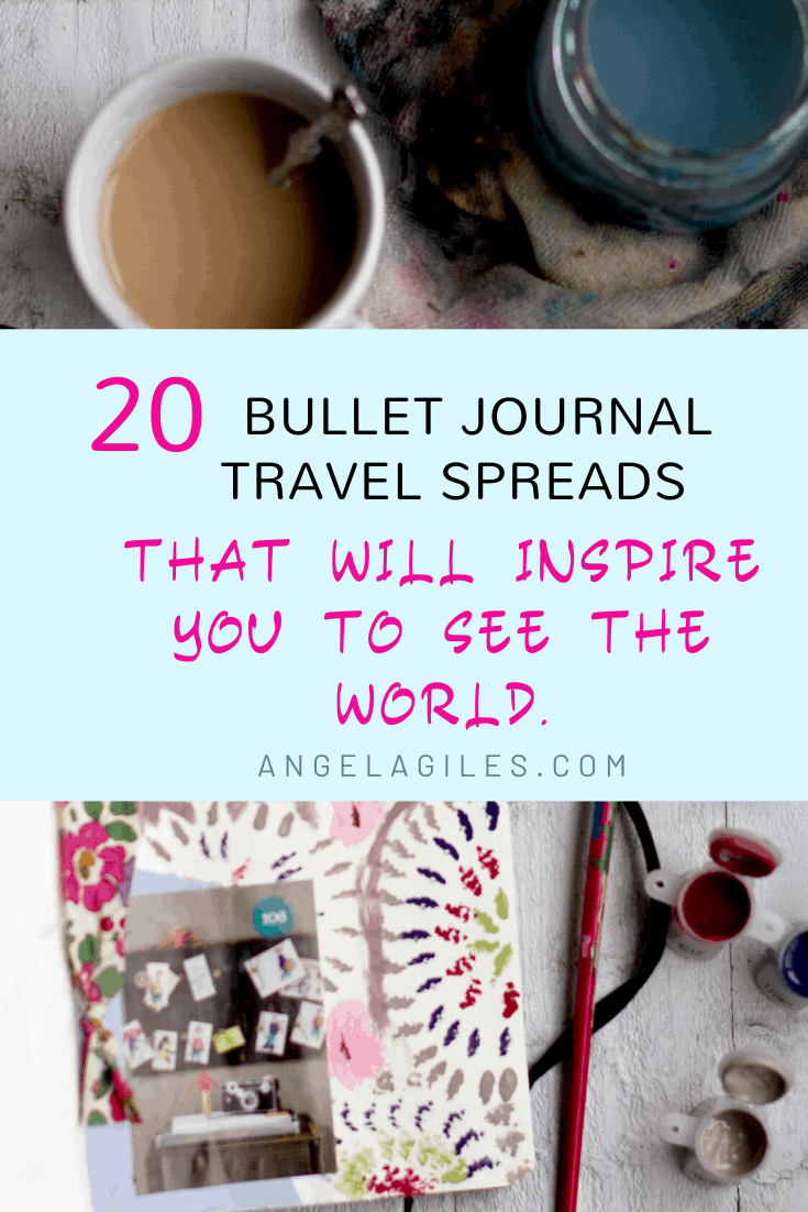 20 Travel Bullet Journal Spreads That Will Inspire You To See The World ...