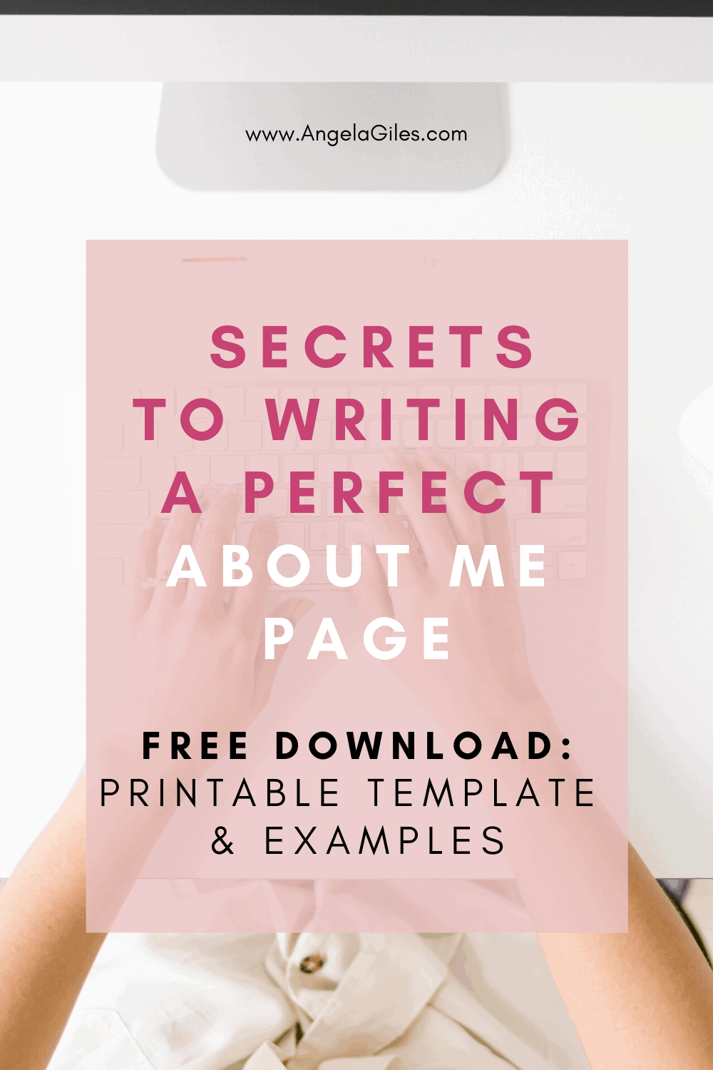 How To Write About Me Page WITH FREE PRINTABLE GRAPHIC EXAMPLES 