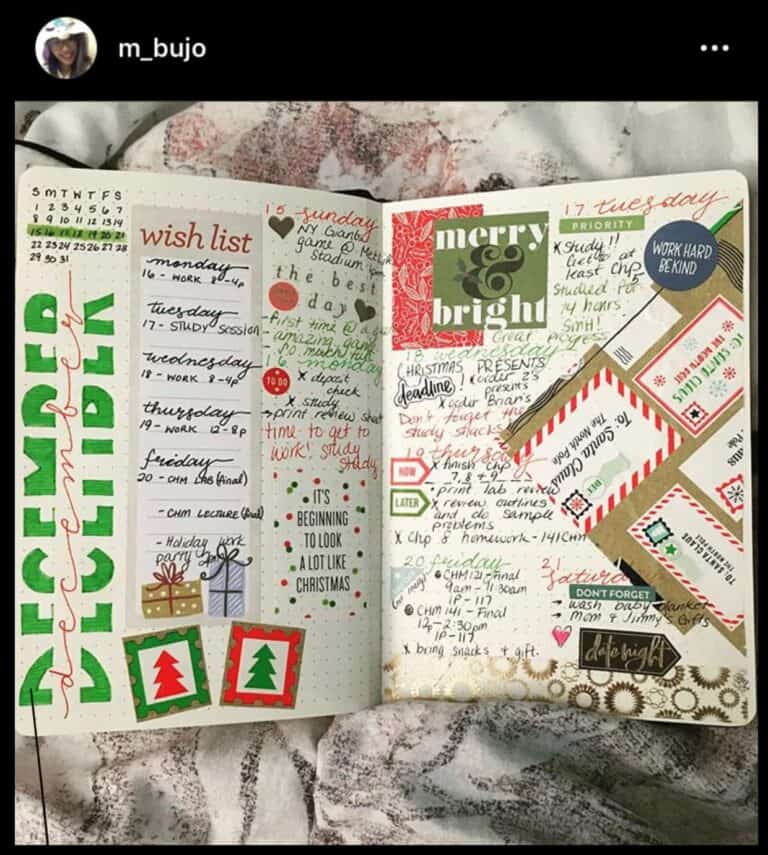 How to Create a Bullet Journal Vision Board - Angela Giles