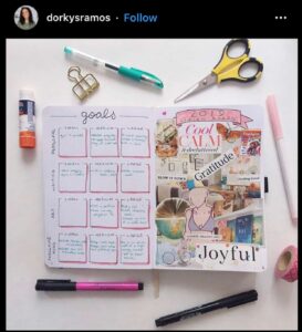 How to Create a Bullet Journal Vision Board - Angela Giles
