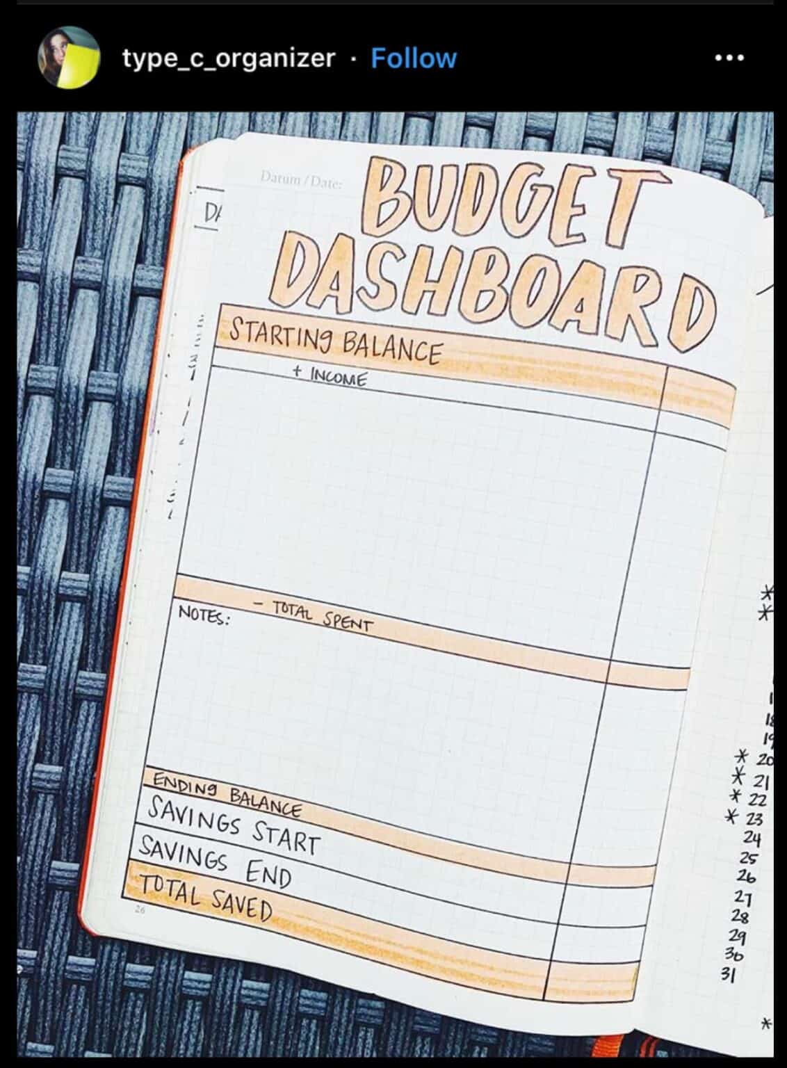 40 Best Bullet Journal Budget Trackers That Will Help You Manage Your ...