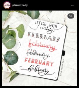 27 Best Bullet Journal Headers You Can Use for Your Trackers and ...