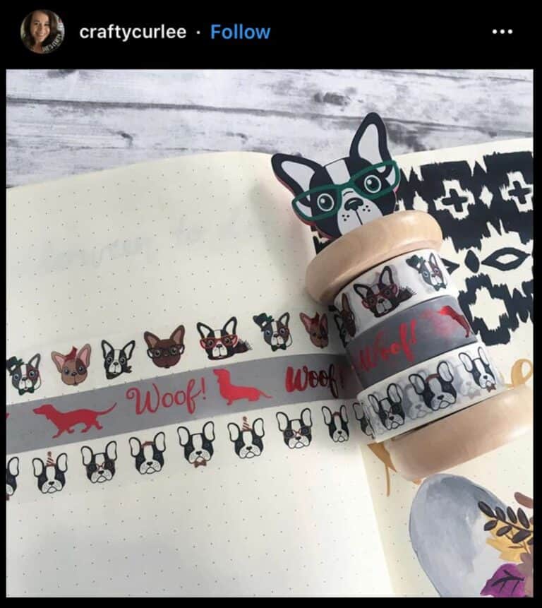 30 Pretty Bullet Journal Washi Tape Ideas - Angela Giles