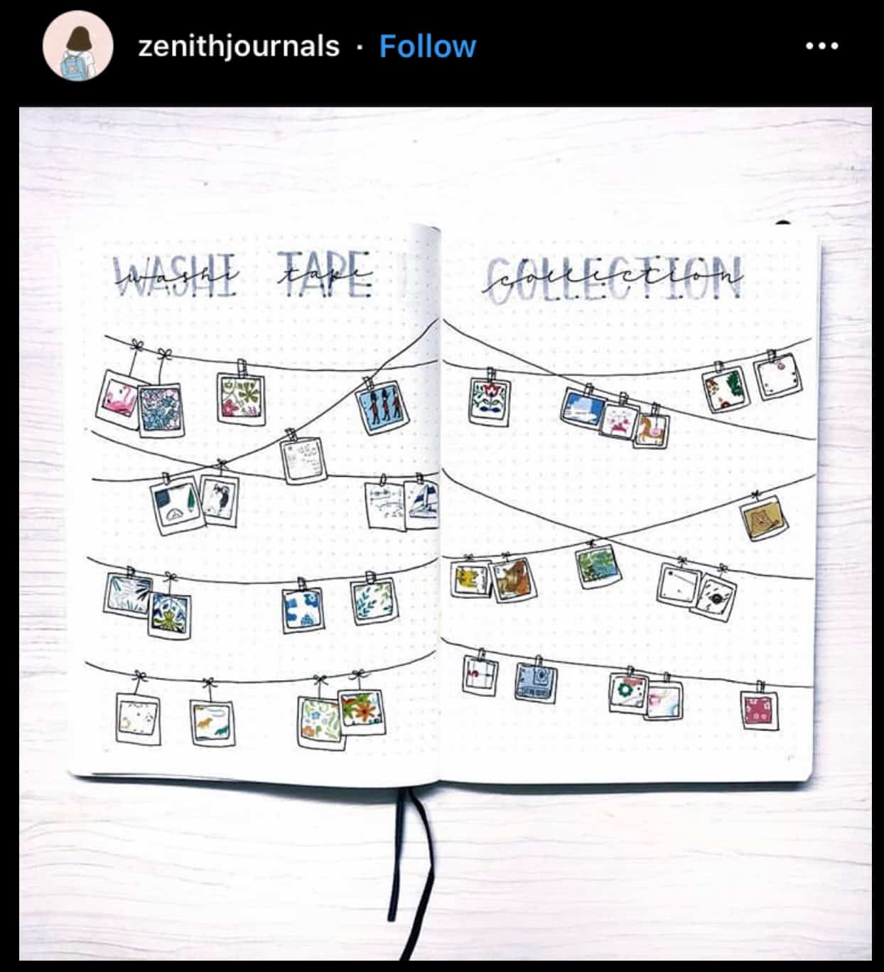 30 Pretty Bullet Journal Washi Tape Ideas - Angela Giles