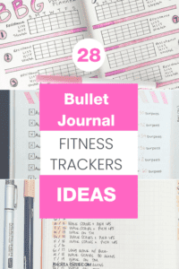 28 Bullet Journal Fitness Trackers to Achieve Your Health Goals ...