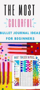 The Most Colorful Bullet Journaling Ideas for Beginners - Angela Giles