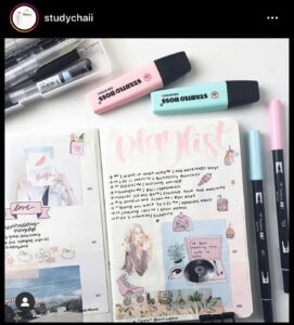 The Coolest Playlist Trackers for Your BuJo Planner - Angela Giles