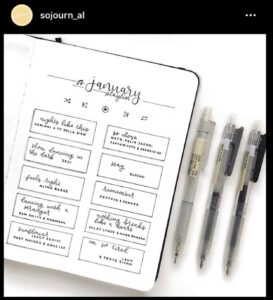 The Coolest Playlist Trackers for Your BuJo Planner - Angela Giles
