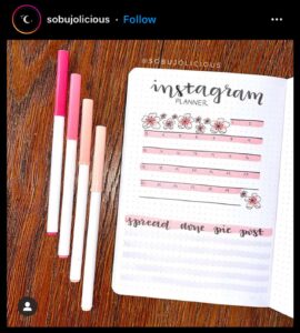 25 Awesome Bullet Journal Instagram Trackers That Will Help You Track ...