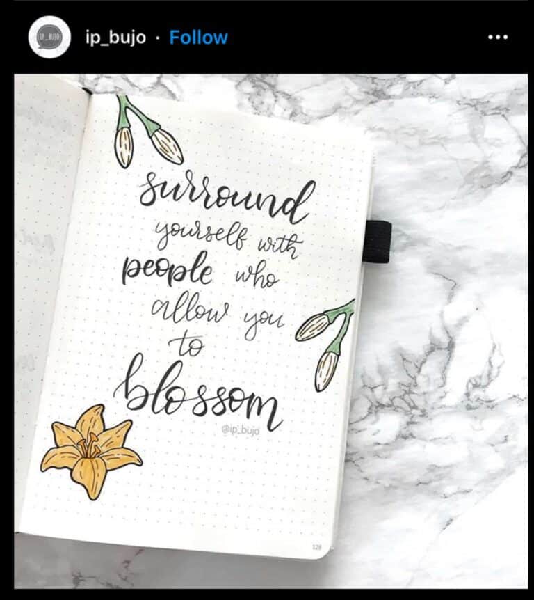 30 Cute Bullet Journal Quote Page Ideas That Will Motivate You - Angela ...