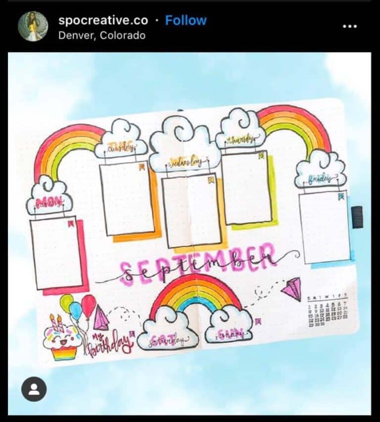 The Most Colorful Bullet Journaling Ideas for Beginners - Angela Giles