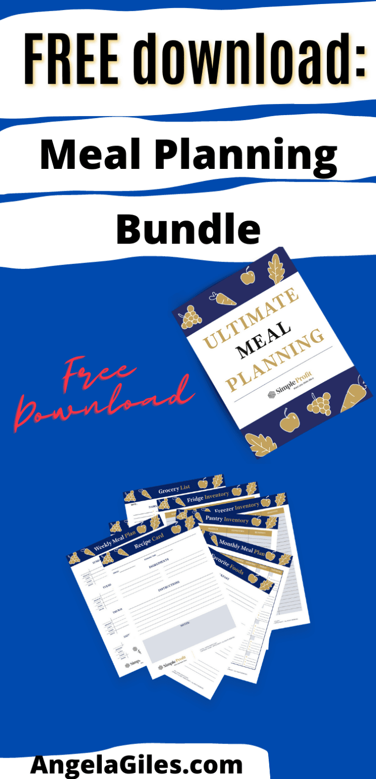 Free Download: The Ultimate Meal Planner Collectible - Angela Giles
