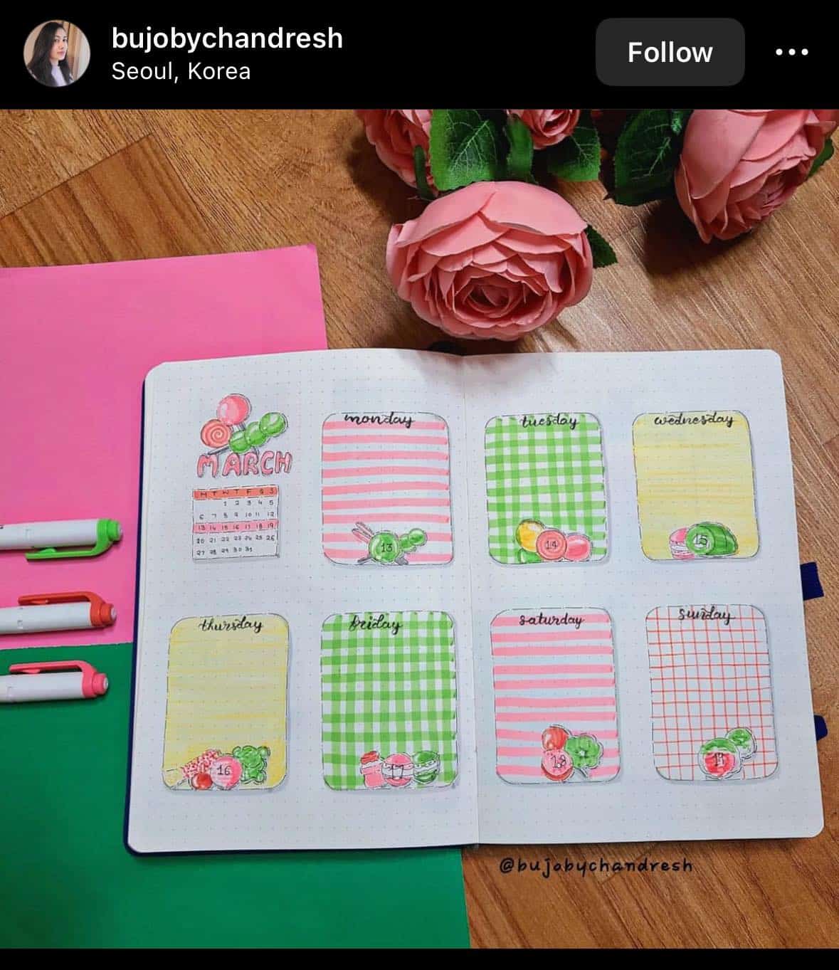 15 Weekly Bullet Journal Spreads That Will Spark Joy Every Day - Angela ...