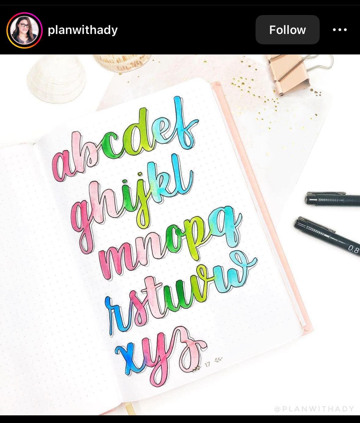 15 Bullet Journal Lettering Ideas to Jazz Up Your Pages - Angela Giles