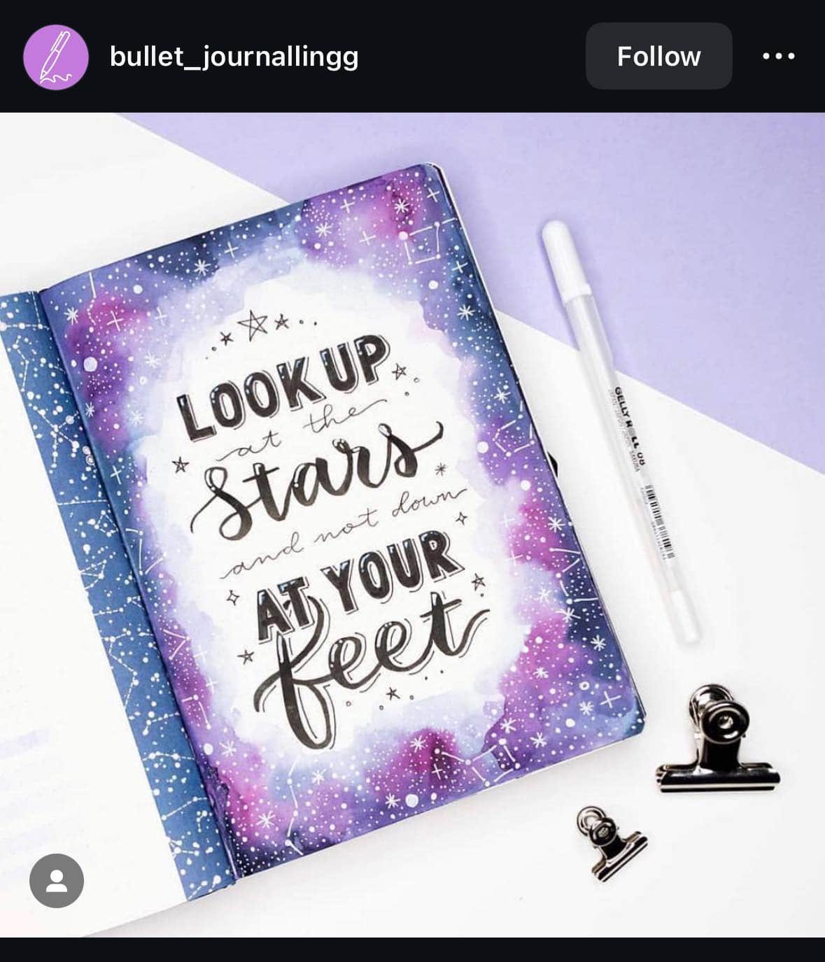 15 Purple Bullet Journal Spreads That Spell Sophistication - Angela Giles